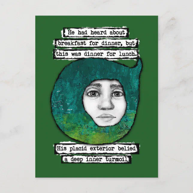 Dinner For Lunch Postcard | Zazzle