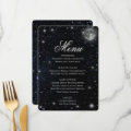Dinner Menu | Starry Night | Zazzle
