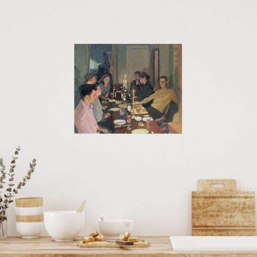 Dinner Party Poster | Zazzle