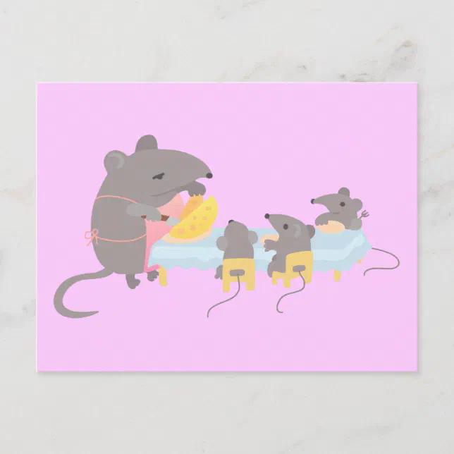 Dinner time postcard | Zazzle