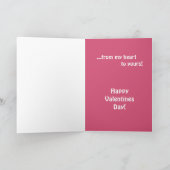 Dino-Buddies™ Valentines Day Card - Patches™ Heart | Zazzle