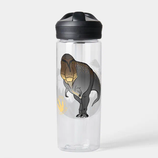 Dino Nerd Forever (#1): Tyrannosaurus rex Water Bottle | Zazzle