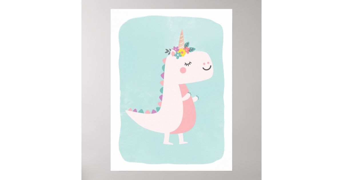 Dinocorn Poster | Zazzle