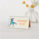 Dinosaur Birthday Party Menu Tent Cards | Zazzle