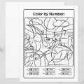 Dinosaur Coloring Page by number - Pterodactyl | Zazzle