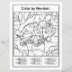 Dinosaur Coloring Page by number - Rhinoceratops | Zazzle