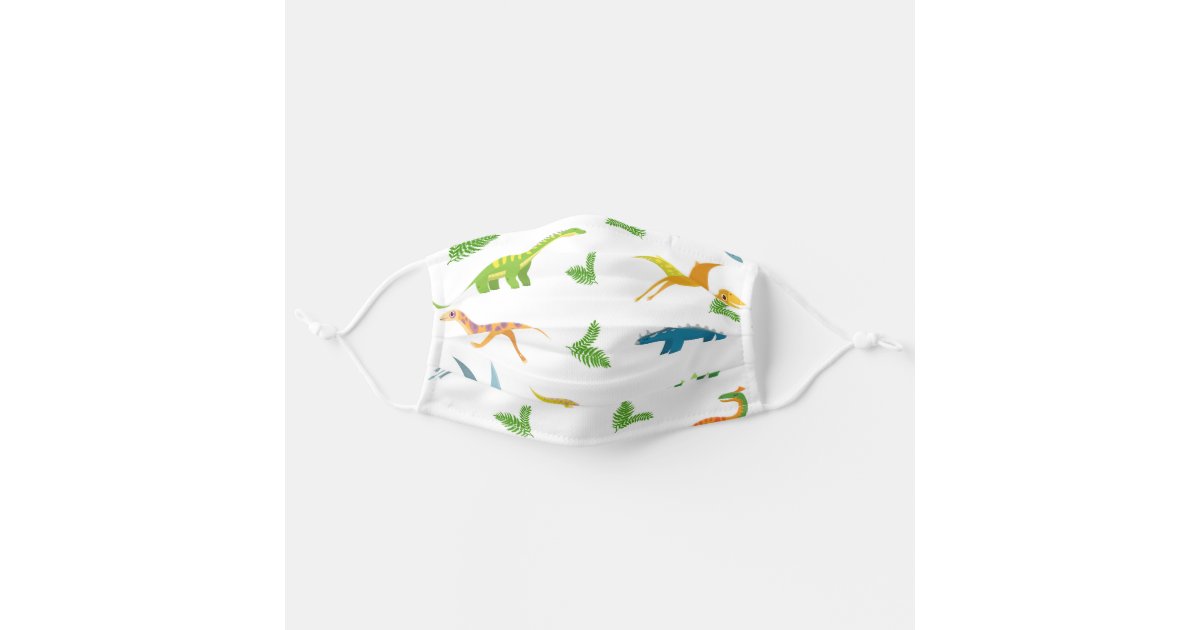 Dinosaur Face Mask | Zazzle
