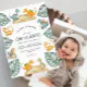 Dinosaur First Birthday Oneasaurus Party Photo Invitation | Zazzle