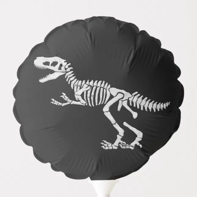 Dinosaur Fossil Excavation Birthday Balloon | Zazzle