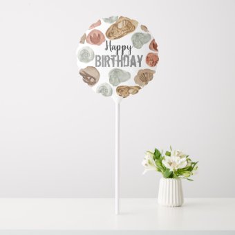 Dinosaur fossil party decor balloon centerpiece | Zazzle