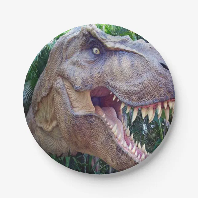 Dinosaur Paper Plates | Zazzle