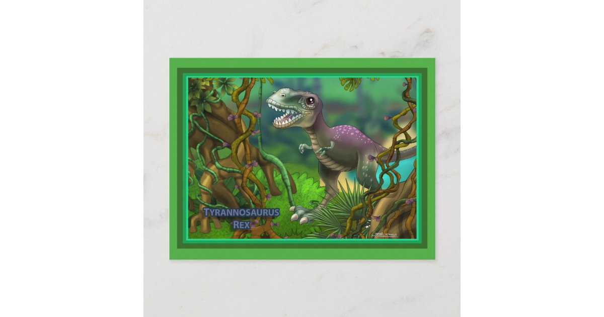 Dinosaur Postcard | Zazzle.com