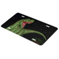 Dinosaur - Prehistoric Night License Plate | Zazzle