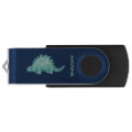 Dinosaur Stegosaurus Pattern Flash Drive | Zazzle