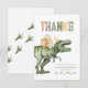 Dinosaur Thank You Card | Zazzle