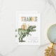 Dinosaur Thank You Card | Zazzle