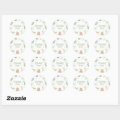 Dinosaur Thank You Sticker | Zazzle