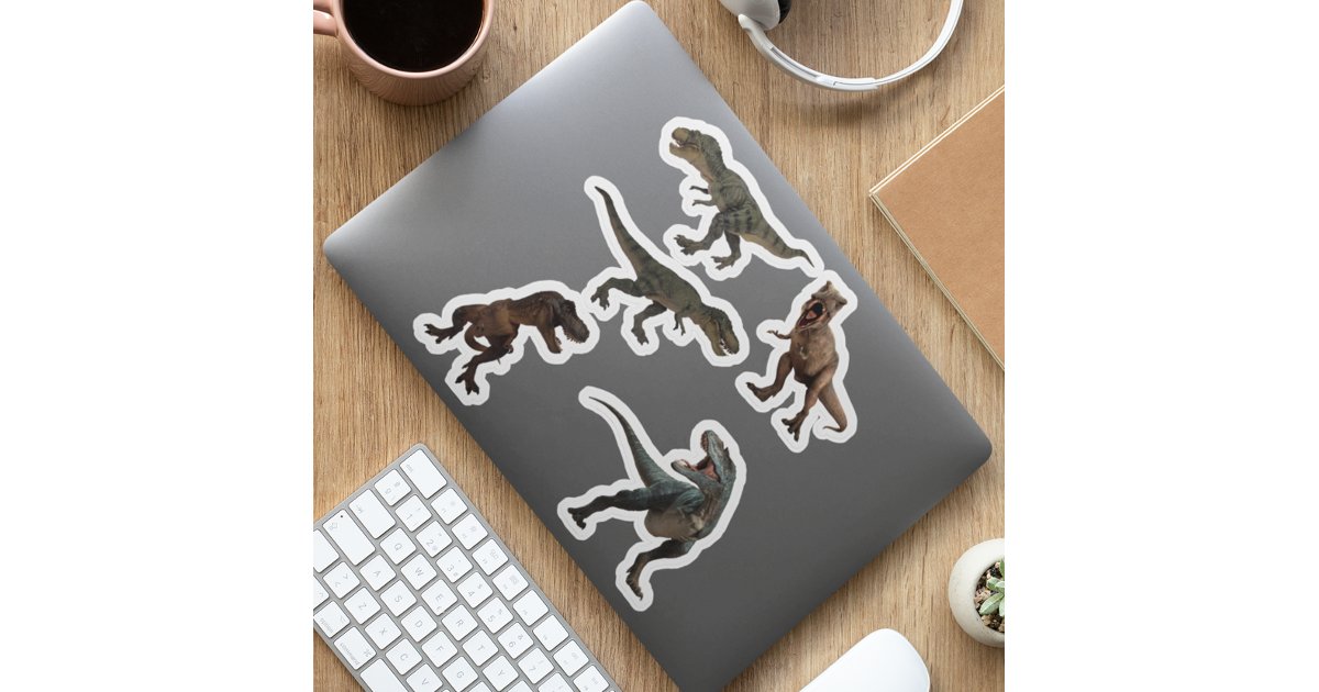 Dinosaur Tyrannosaurs T-rex Sticker | Zazzle