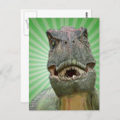 Dinosaur Tyrannosaurus rex Postcard | Zazzle