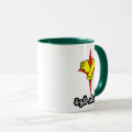 Dinosaur War Izenborg logo mug كوب الرجل الحديدي | Zazzle