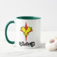 Dinosaur War Izenborg logo mug كوب الرجل الحديدي | Zazzle