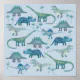 Dinosaurs Blue Poster | Zazzle