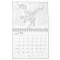 Dinosaurs Coloring Pages Calendar | Zazzle