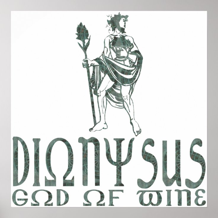 Dionysus Poster | Zazzle