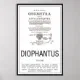 Diophantus Poster | Zazzle