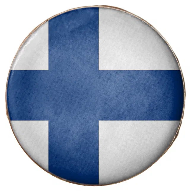 Dipped Oreo with flag of Finland | Zazzle