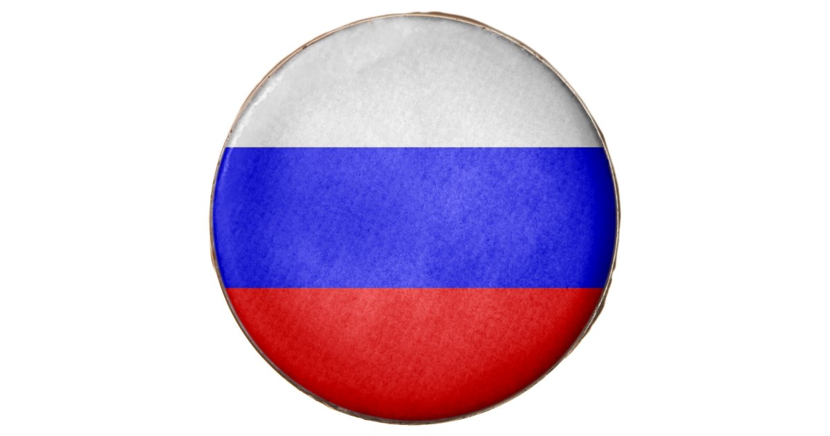 Dipped Oreo with flag of Russia | Zazzle