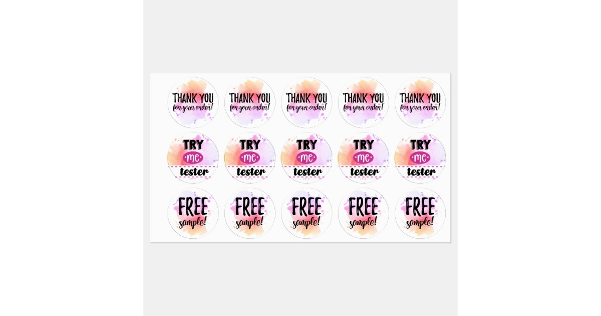 Direct sales starter kit labels | Zazzle