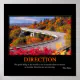 Direction Poster | Zazzle