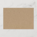 Directions Enclosure Card - Simple Kraft Paper | Zazzle