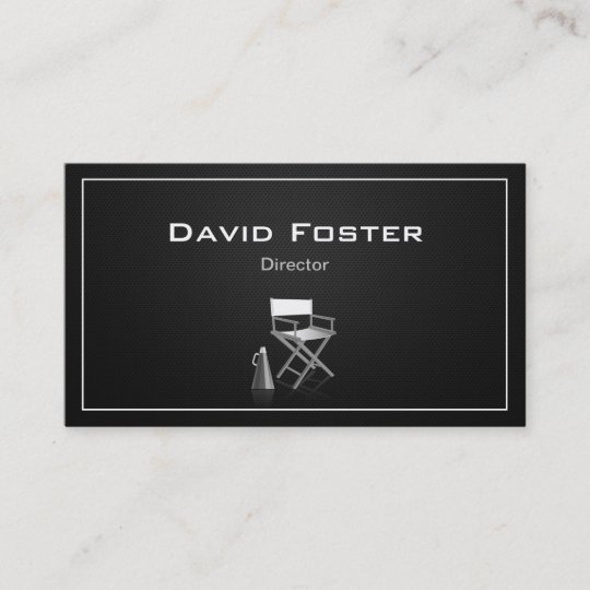 Director in film television theatrical production business card ...
