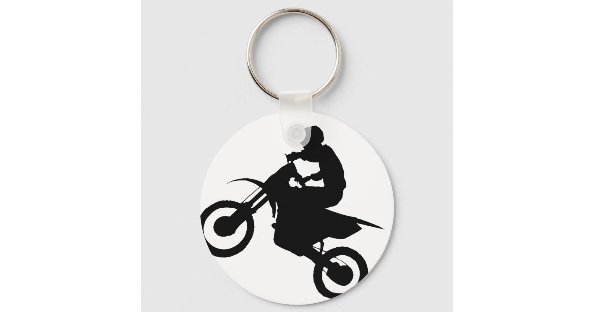 DIRT BIKE KEYCHAIN | Zazzle