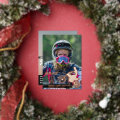 Dirt Bike Motocross 2 Photo Graduation Rose Gold Foil Invitation | Zazzle