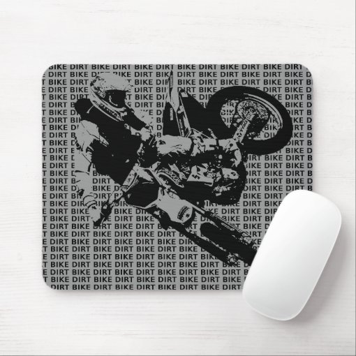 Dirt Bike Motocross Mousepad Mouse Pad | Zazzle