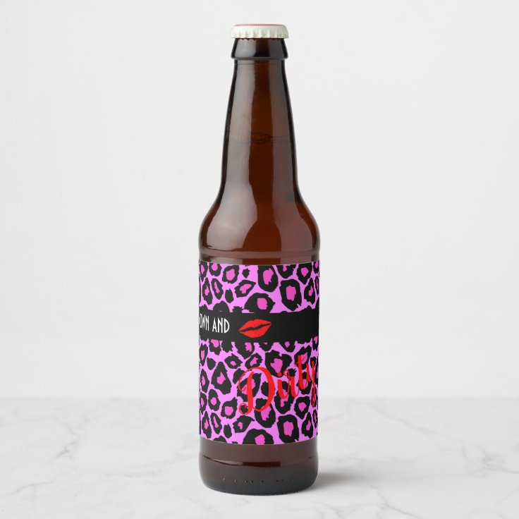 Dirty 30 30th Birthday Party Beer Bottle Labels | Zazzle