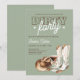 Dirty Forty Western Sage Green 40th Birthday Party Invitation | Zazzle