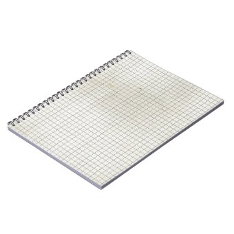 Dirty Graph Paper Notebook | Zazzle