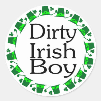 Irish Jokes Stickers, Irish Jokes Sticker Designs