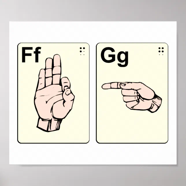 Dirty Sign Language Flash Cards | Zazzle