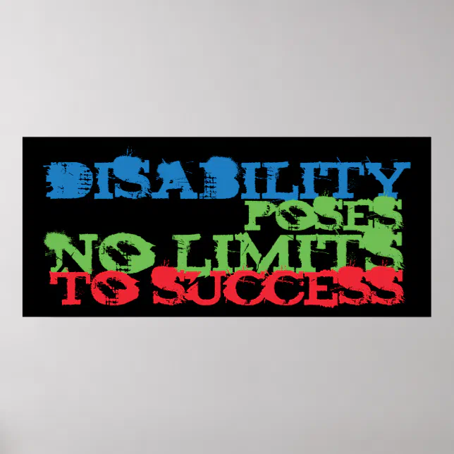 Disability Awareness Poster | Zazzle