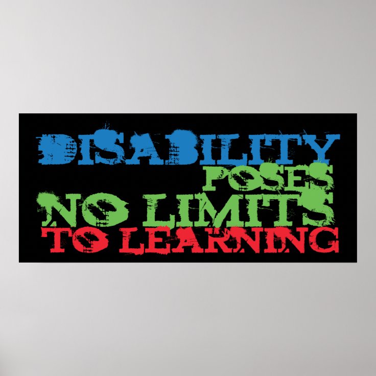 Disability Awareness Poster | Zazzle