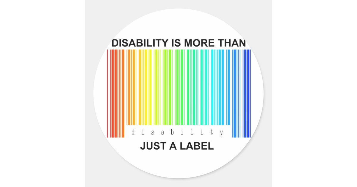 Disability is more than a label | Zazzle