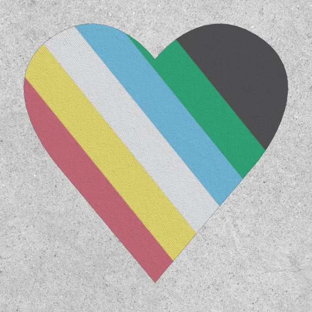 Disability Pride Flag Patch | Zazzle