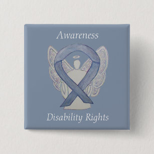 Disability Awareness Buttons & Pins - No Minimum Quantity | Zazzle