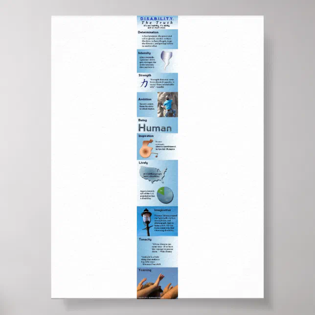 Disability-The Truth Poster | Zazzle