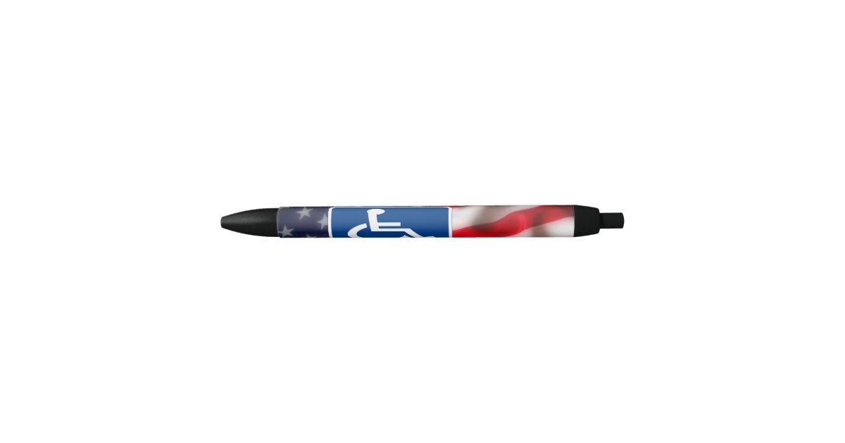 Disabled Handicapped Veteran USA Pen | Zazzle